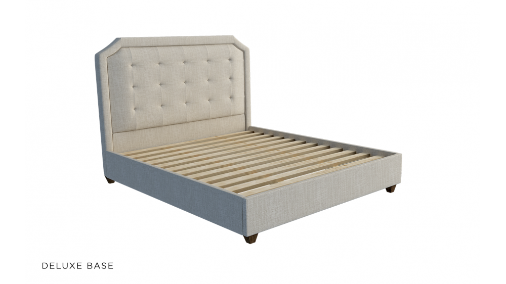 Verona Custom Upholstered Bed Frame With Choice Of Standard Base